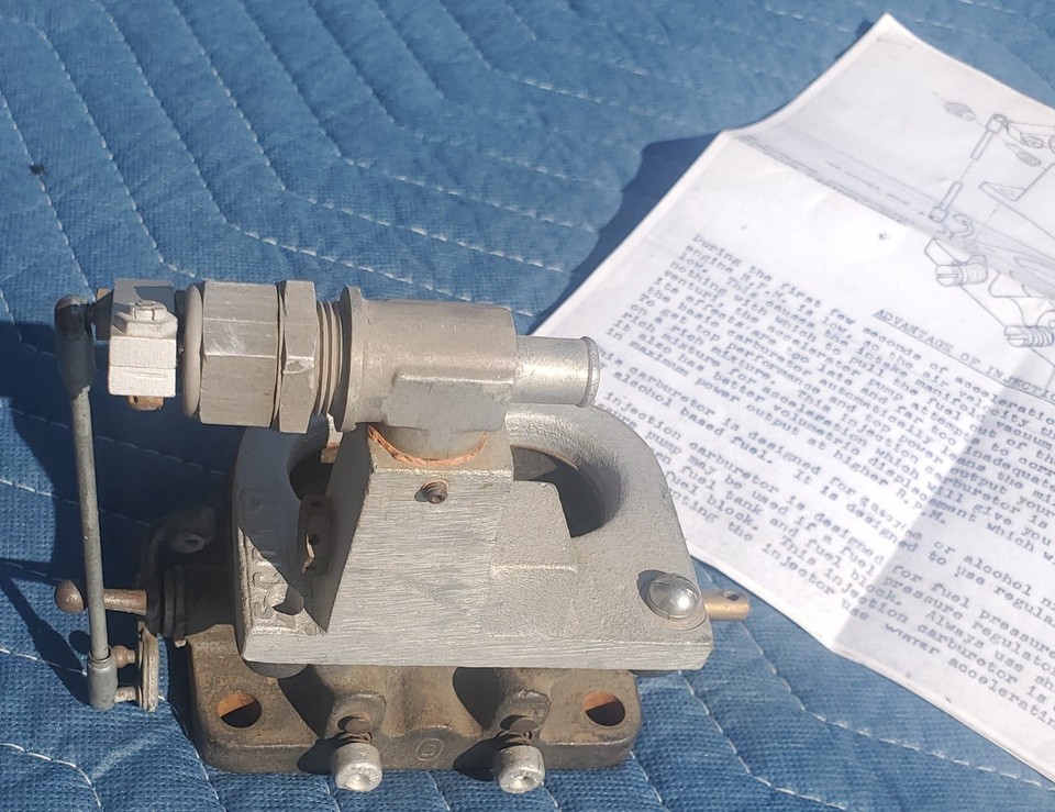 WOW 50s 60s Stromberg 97 Based Scott Fuel Injection Gotha McGurk Howard ...