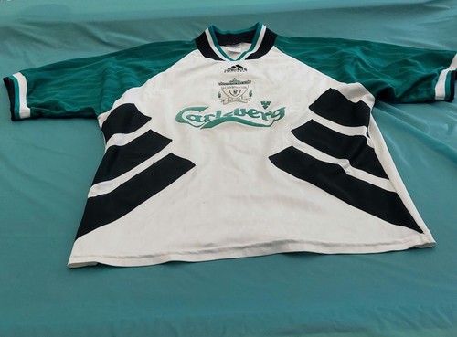 RETRO 1993-1995 FC LIVERPOOL away shirt jersey ADIDAS Size 40/42 | eBay UK