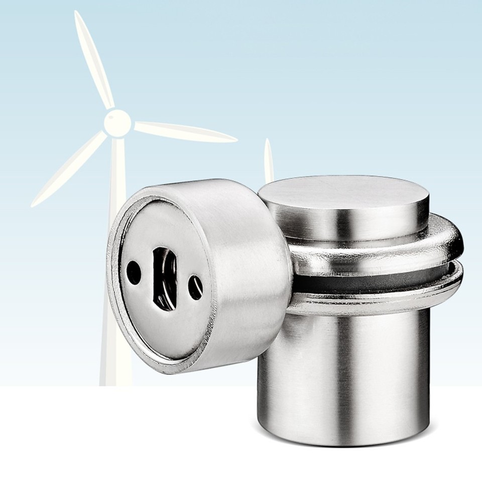 Sturdy Stainless Steel Door Stopper with Built in Spring and Heavy Duty ...
