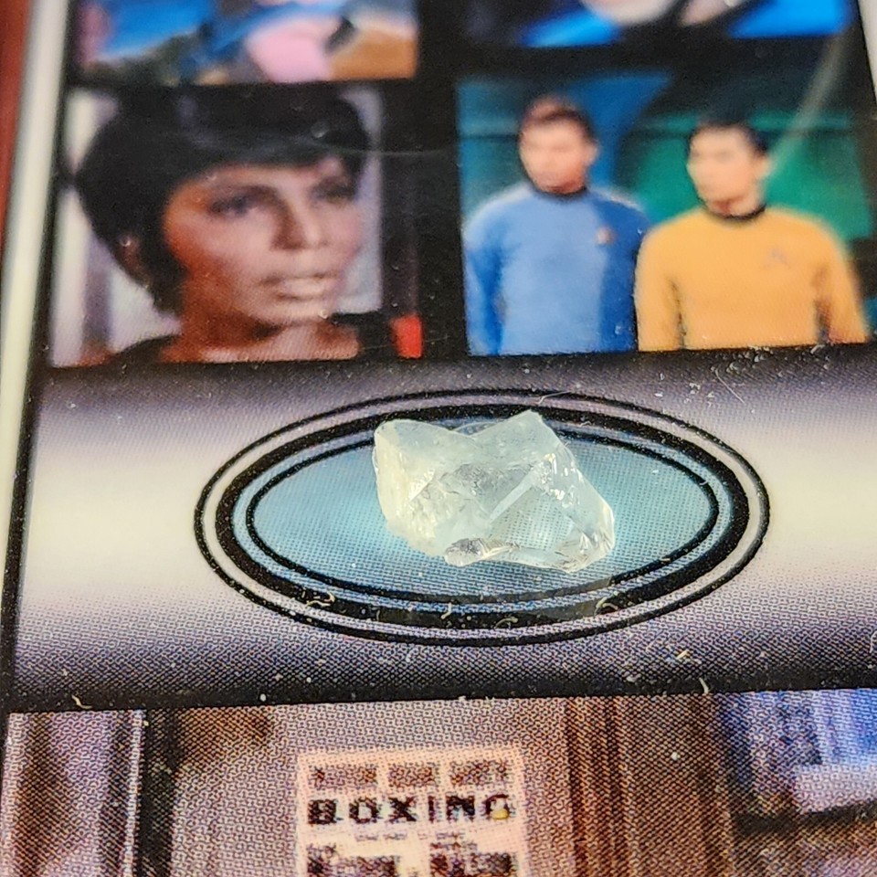 4x6 star trek authentic dilithium crystals prop from James Scotty ...