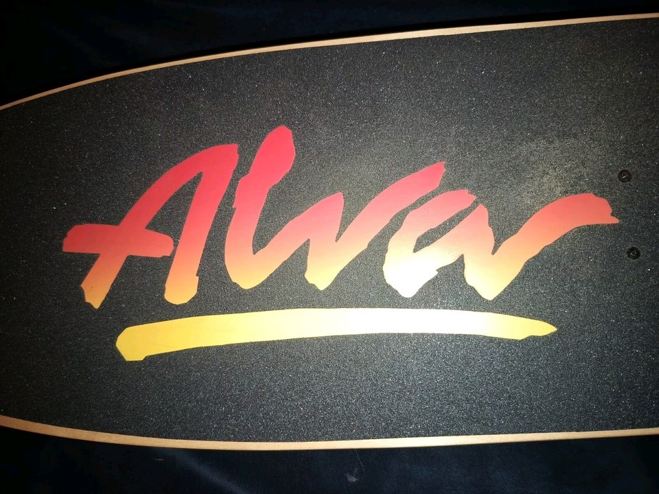 Tony Alva Autographed Tri Logi Skateboard Sims Wheels New NOS | eBay