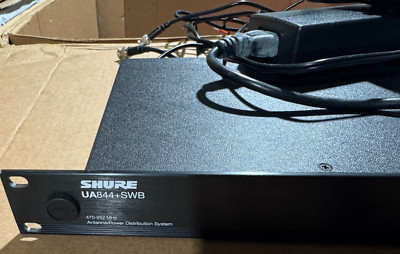 Shure UA844 / UA844SWB UHF Antenna Power Distribution System w/ Power ...
