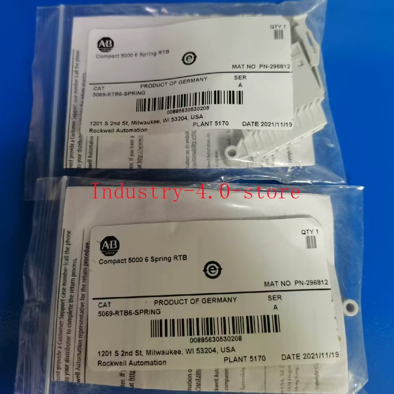 New Box Allen-Bradley 5069-RTB6-SPRING PLC Module | eBay