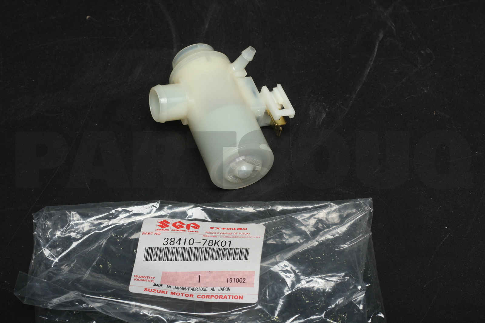 3841078K01 Genuine Suzuki PUMP ASSY WASHER 38410-78K01 | eBay