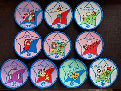 Girl Guiding Badges - Guides Old Programme Badges x 10 | eBay
