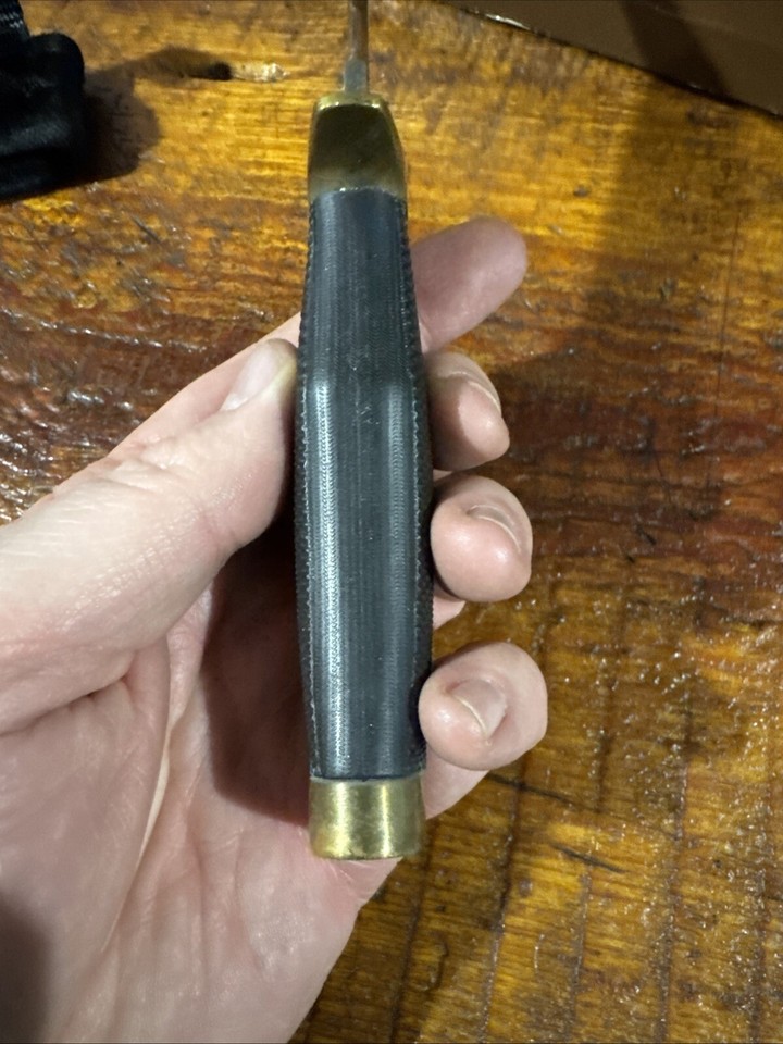 VINTAGE BUCK 692 BK VANGUARD KNIFE With Sheath & Box. 1992. Made In USA ...