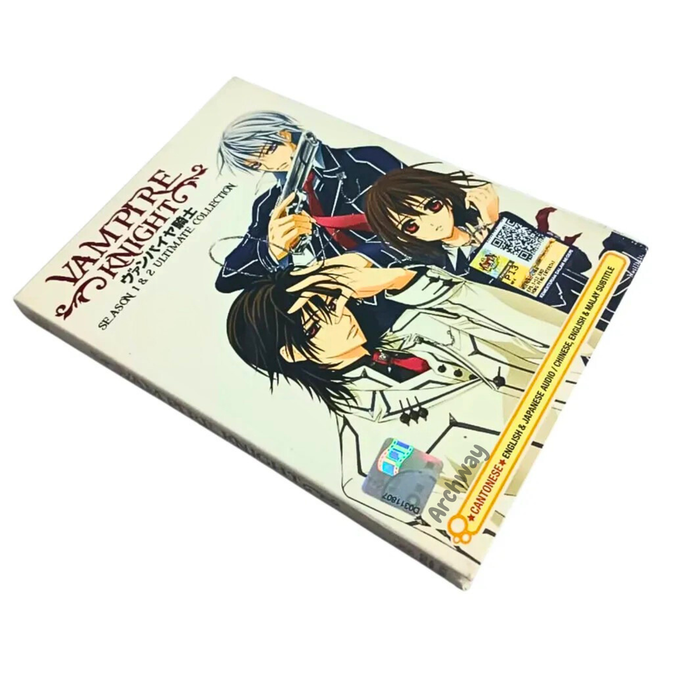 Vampire Knight Season 1+2 Vol .1 -26 End Anime Dvd English Dubbed ...