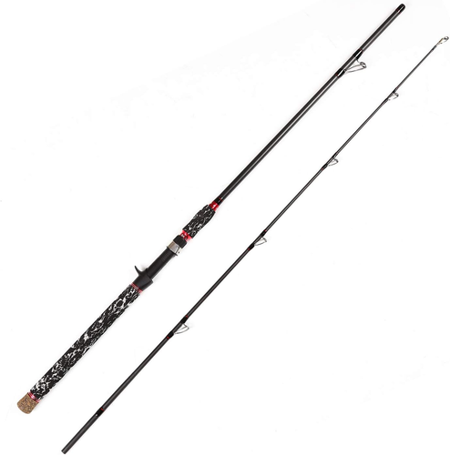 Catfish Casting Rod 2 Pieces Portable 7’ Heavy Catfishing Rod ...