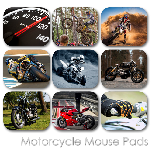 MOTORCYCLE CUSTOM MOUSE PAD SPORT BIKE FRIENDS MOUSEPAD (MM-03) | eBay