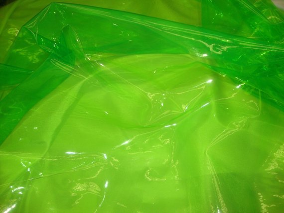 Transparent Clear See Through Plastic Vinyl Tinted 10 Gauge Fabric 54 ...
