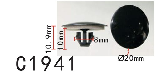 20pcs Fit TOYOTA Fender-Rear Seal Clip 9046706205C0 - Autobahn88 | eBay