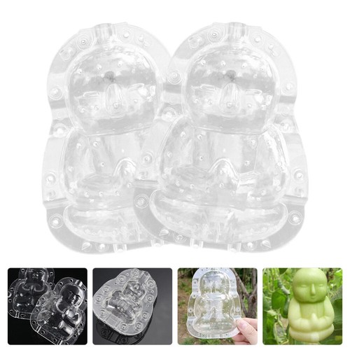 2PCS Fruit Mold Buddha Fruit Molds Fruit Growing Moulds Melon Shaping ...