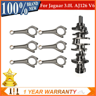 Crankshaft & 6X Con Rods For Jaguar Land Rover Range Rover 3.0L AJ126 ...