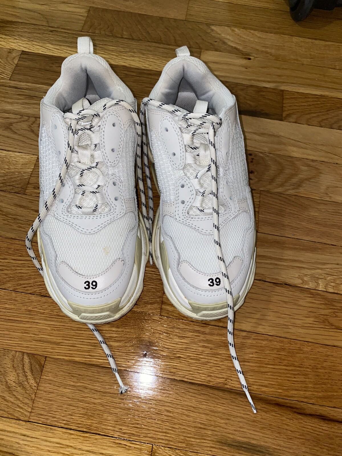 balenciaga triple s 39 beige nude sneakers - Gem