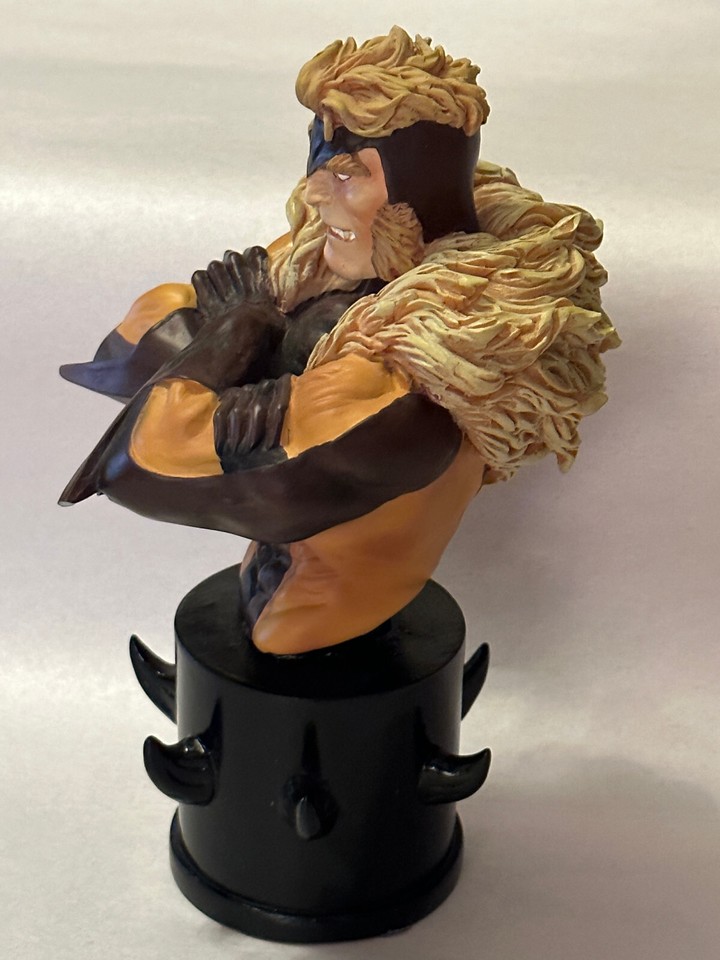 Bowen Designs 2000 Marvel Sabretooth Limited Edition Mini Bust #5963/ ...