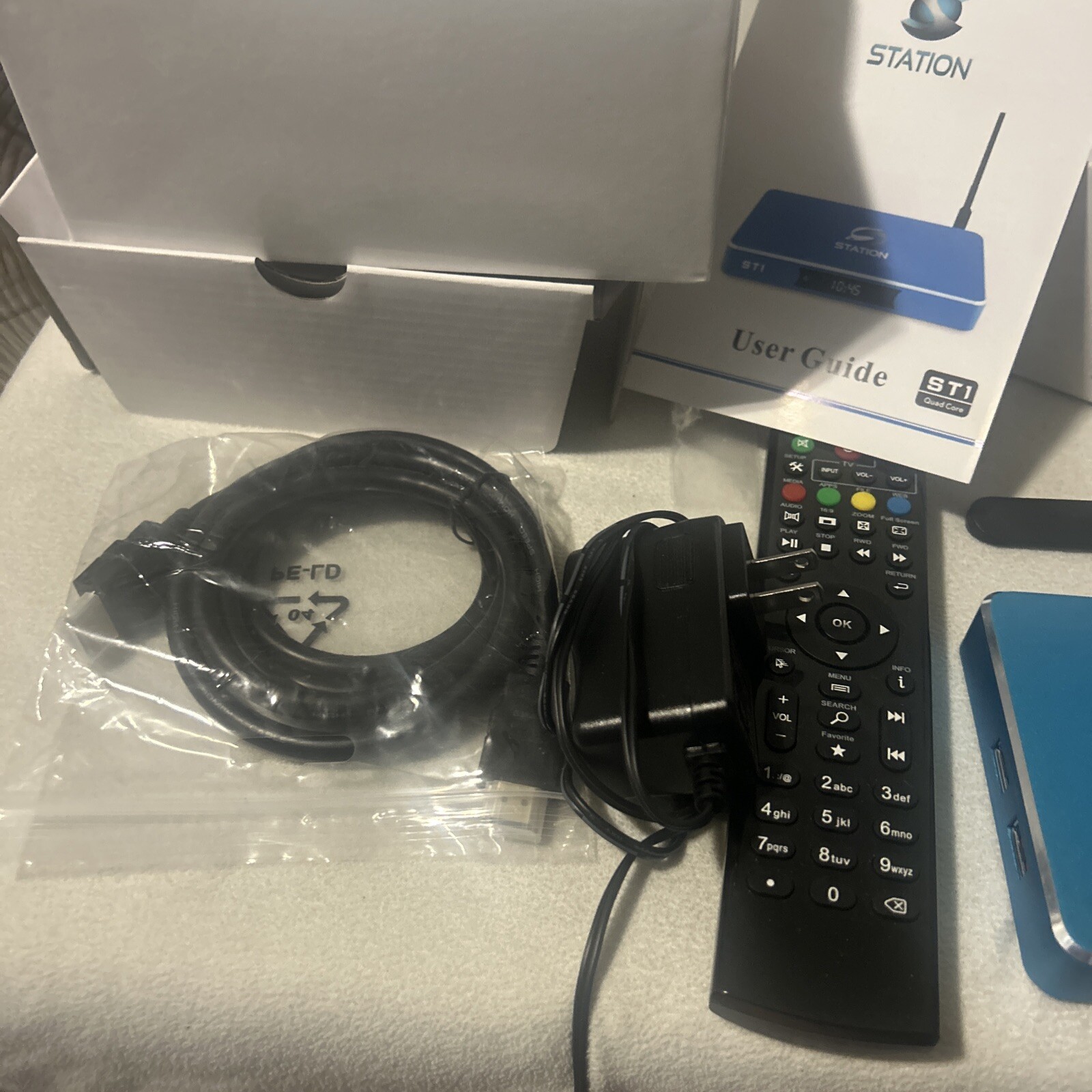 STREAM STATION ST1 ANDROID TV BOX VIDEO STREAMER STREAMING DEVICE NO ...