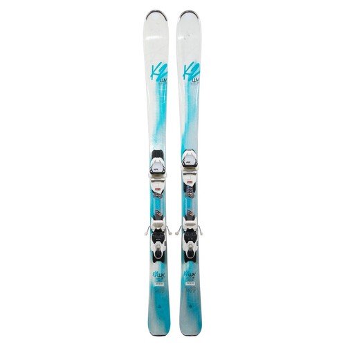Ski occasion K2 Luv RX 78 + fixations - Qualité A 149 cm 3665673263816 ...