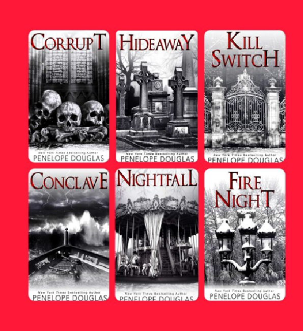 6 Book Collection : Devil's Night Series By Penelope Douglas Paperback ...