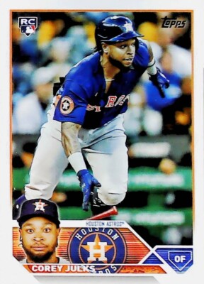 2023 Topps Update US228 COREY JULKS ROOKIE CARD HOUSTON ASTROS FREESHIP ...