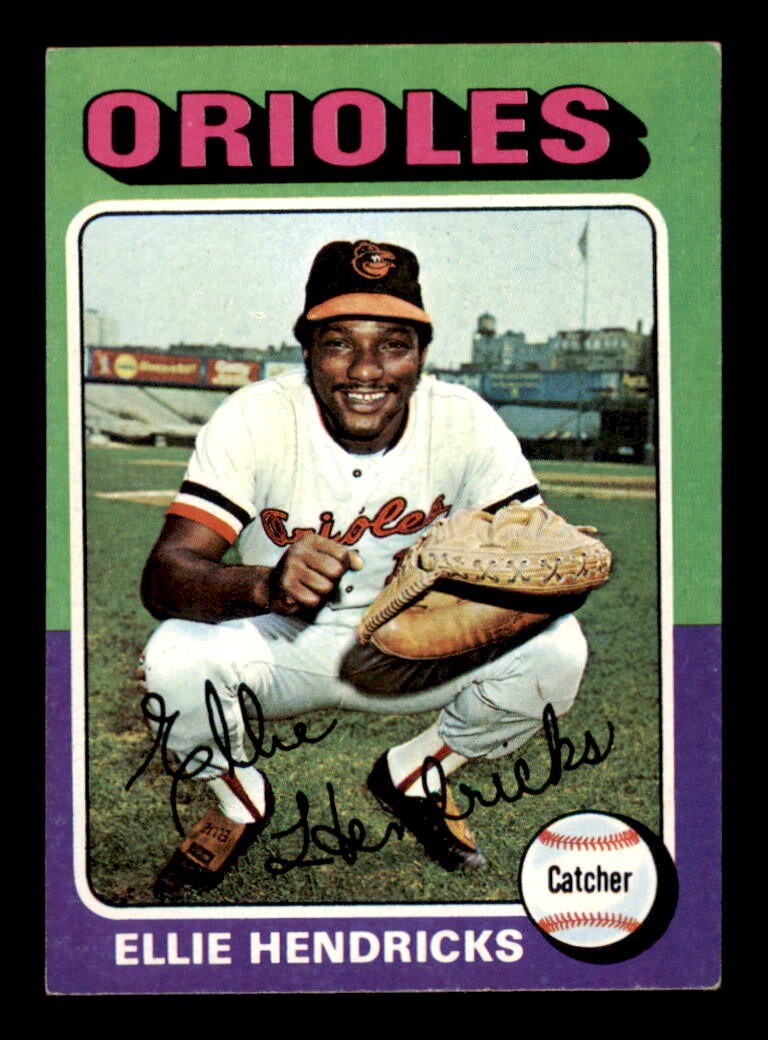 1975 Topps Mini Baseball #609 Elrod Hendricks VG/EX | eBay