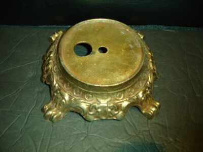 LAMP BASE, HEAVY AND OLD | eBay