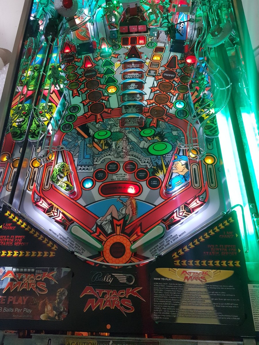 Attack From Mars Playfield
