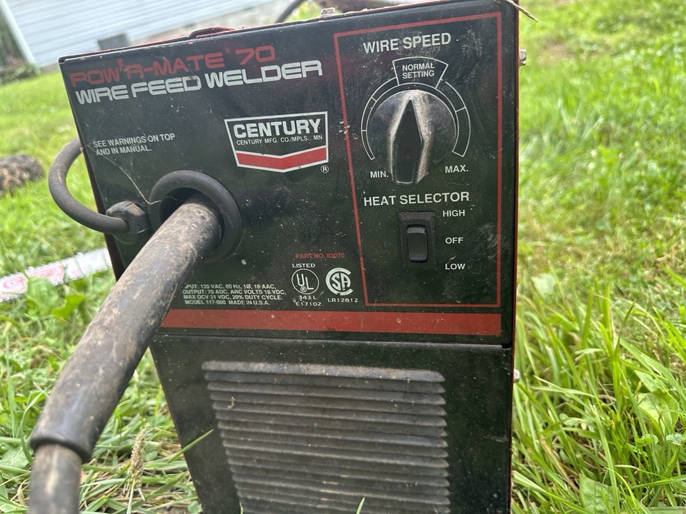 Century Pow'R-Mate 70 wire welder (Read Description) | eBay