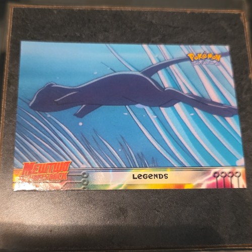 Topps Pokémon 1998 Movie Animation Edition Legends #1 Mewtwo Rainbow ...