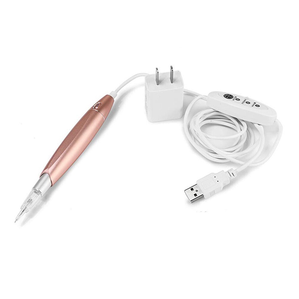 Permanent Makeup Pen Eyebrow Lip Eyeliner Rotary Tattoo Machine ...