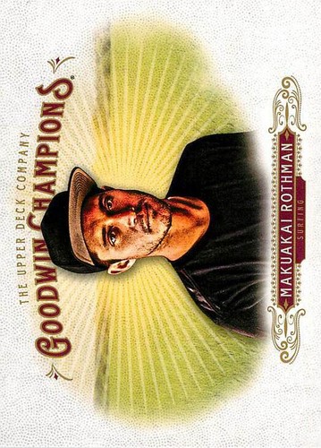 Makuakai Rothman 85 2018 Upper Deck Goodwin Champions Horizontal | eBay