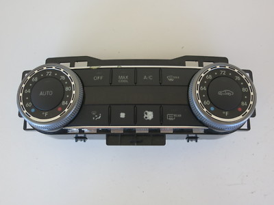 09 Mercedes Benz C230 C300 Climate Control Panel Temperature Unit A/C ...