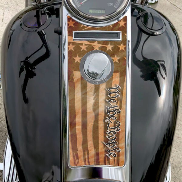 We The People Parchment | Dash Insert Fits Harley Road King Dash ...