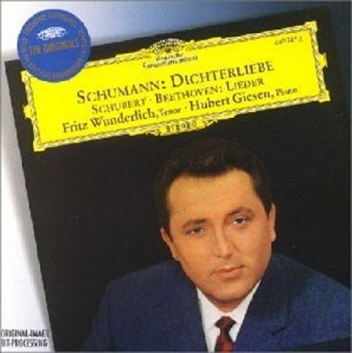 FRITZ WUNDERLICH/HUBERT GIESEN - SCHUMANN-DICHTERLIEBE/+ CD 29 TRACKS ...