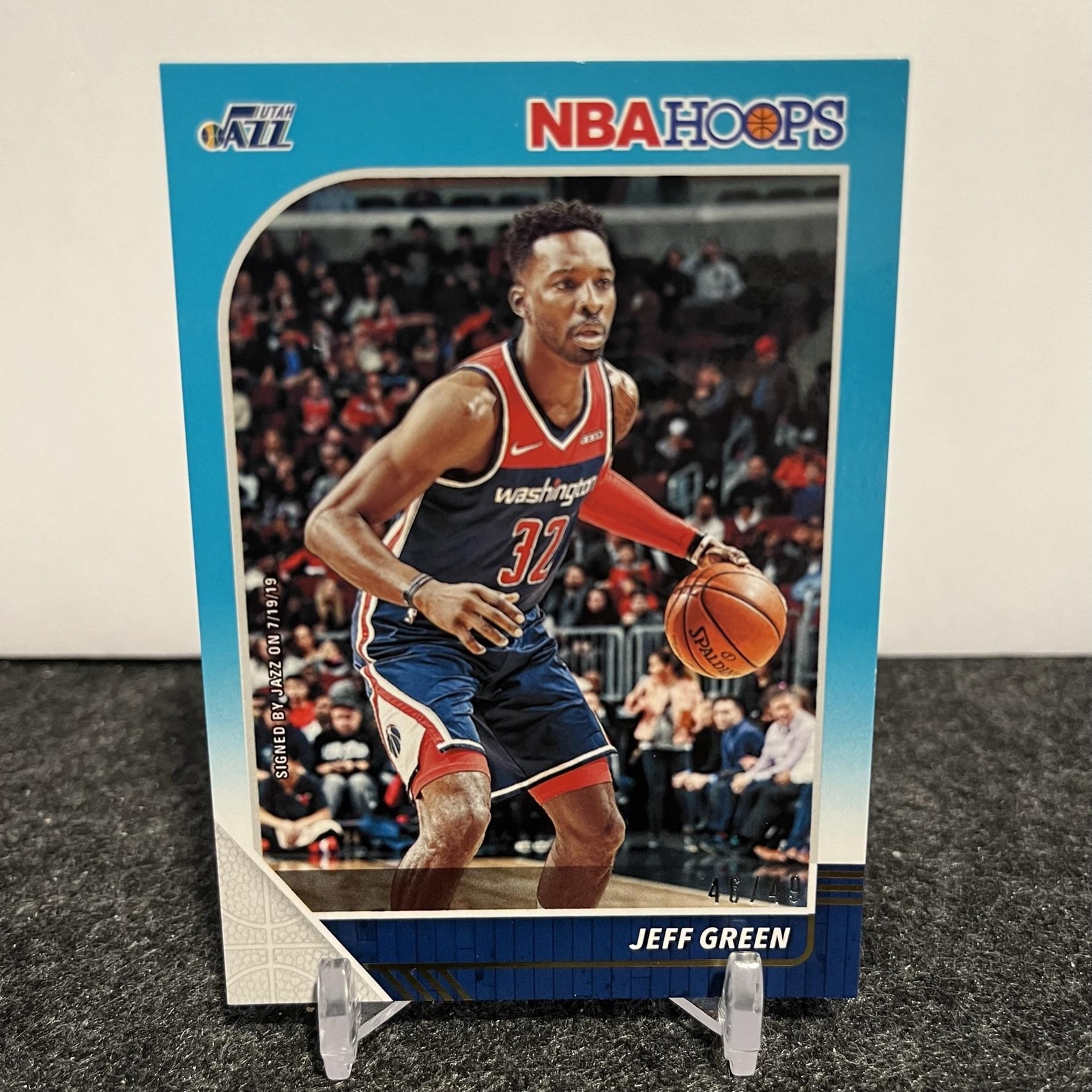 2019-20 Hoops Jeff Green 198 Teal #/49 Utah Jazz | eBay