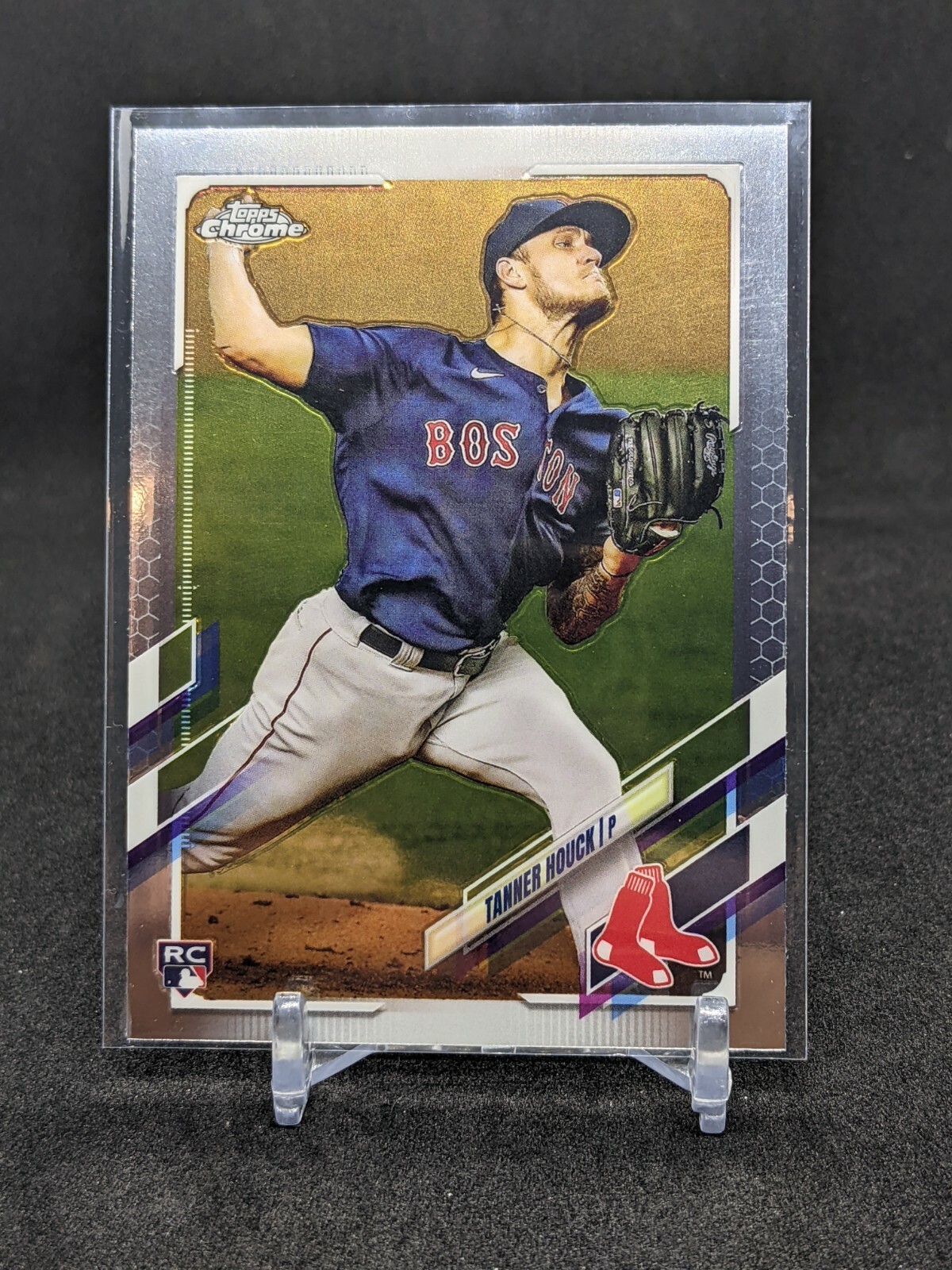 Tanner Houck 2021 Topps Chrome Base Rookie Card #59 Boston Red Sox | eBay