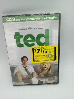 Ted (DVD, 2012, UNRATED) Mark Wahlberg Mila Kunis | eBay