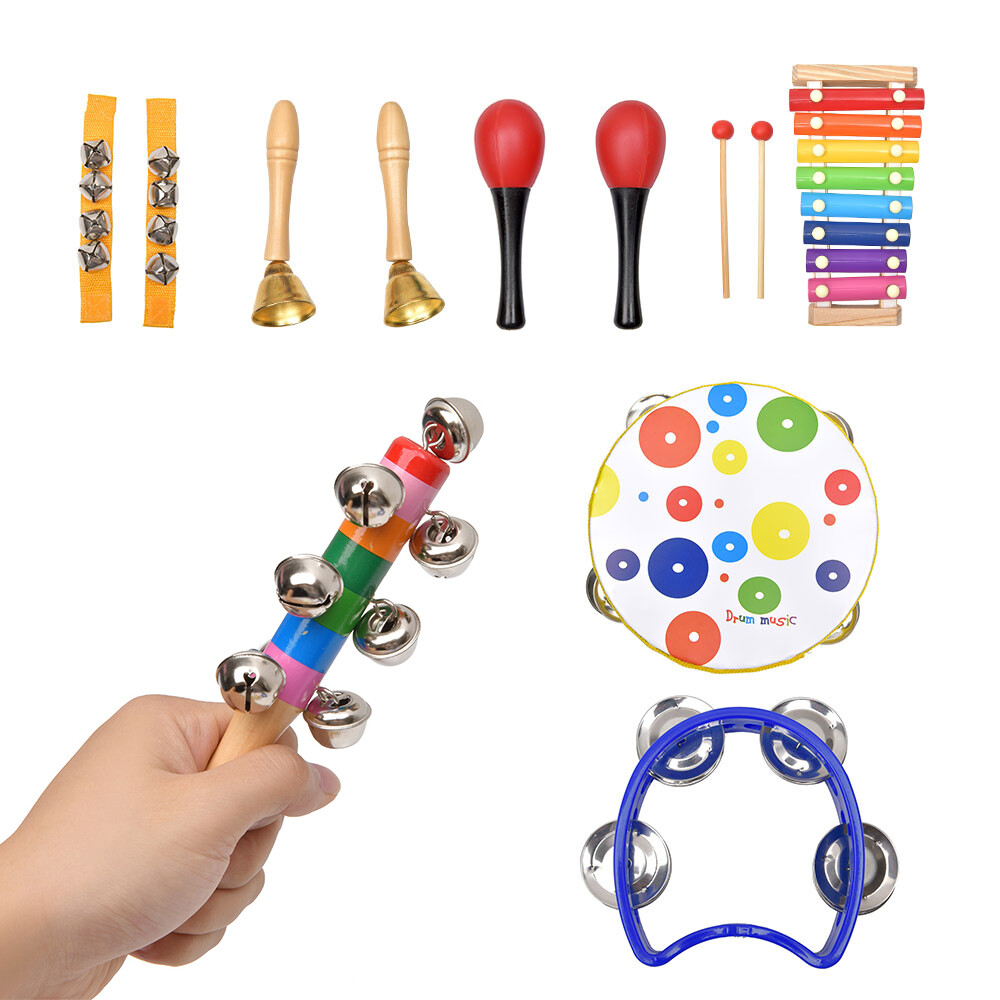 Kids Baby Percussion Educational Set Toddler Musical Instrument Toy for ...