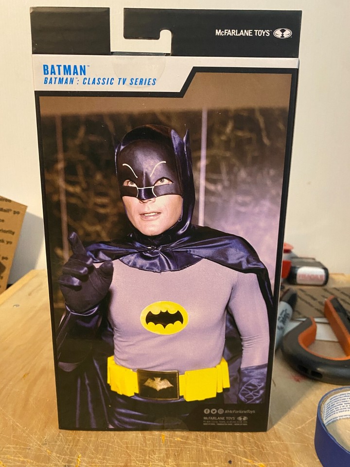 McFarlane DC Multiverse CLASSIC BATMAN ADAM WEST Figure MIB | eBay