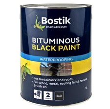 Bostik Bituminous Bitumen Paint 5l Weatherproof Protection 5litre for ...
