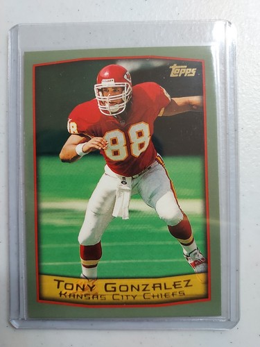 1999 Topps # 242 Tony Gonzalez Kansas City Chiefs NFL Football | eBay