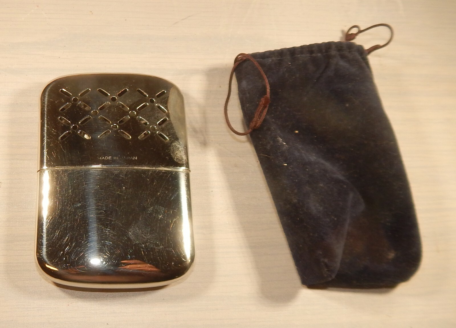 Vintage Sears Roebuck Pocket Metal Hand Warmer Japan JC Higgins | eBay
