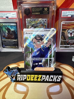 2025 Pokemon TCG Full Art Trainer Amarys Prismatic Evolutions 132/131 ...
