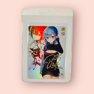 Rem Re-Zero ZR Signature: Life IAW Goddess Story TCG HOLO Foil Card ...