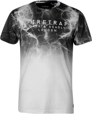 Firetrap Men's Sub Tee T-Shirt 3XL New Dark & Deadly London | eBay UK