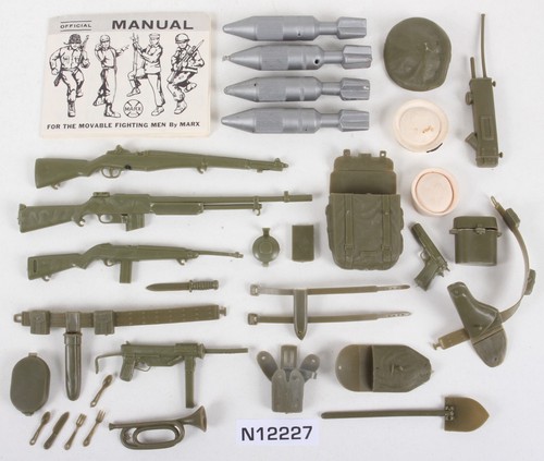 MARX Stony Smith Buddy Charlie Army Military Gear Accessories Manual 12 ...