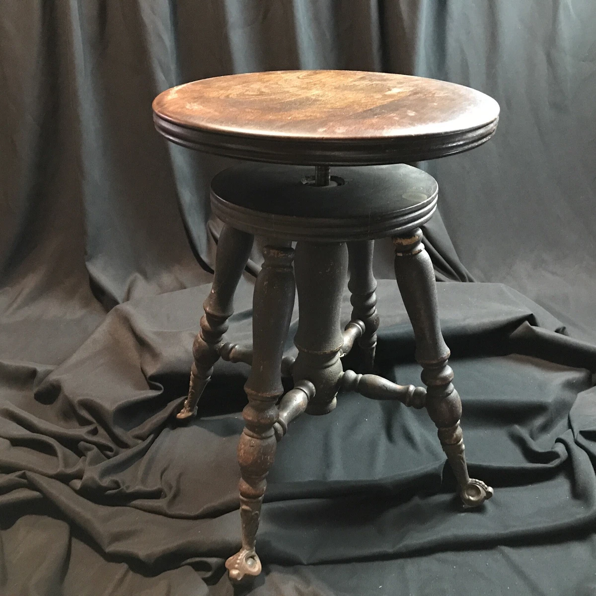 Antique Piano Stool Ebay