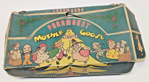 Early Vintage Paramount Mother Goose Christmas lights | eBay