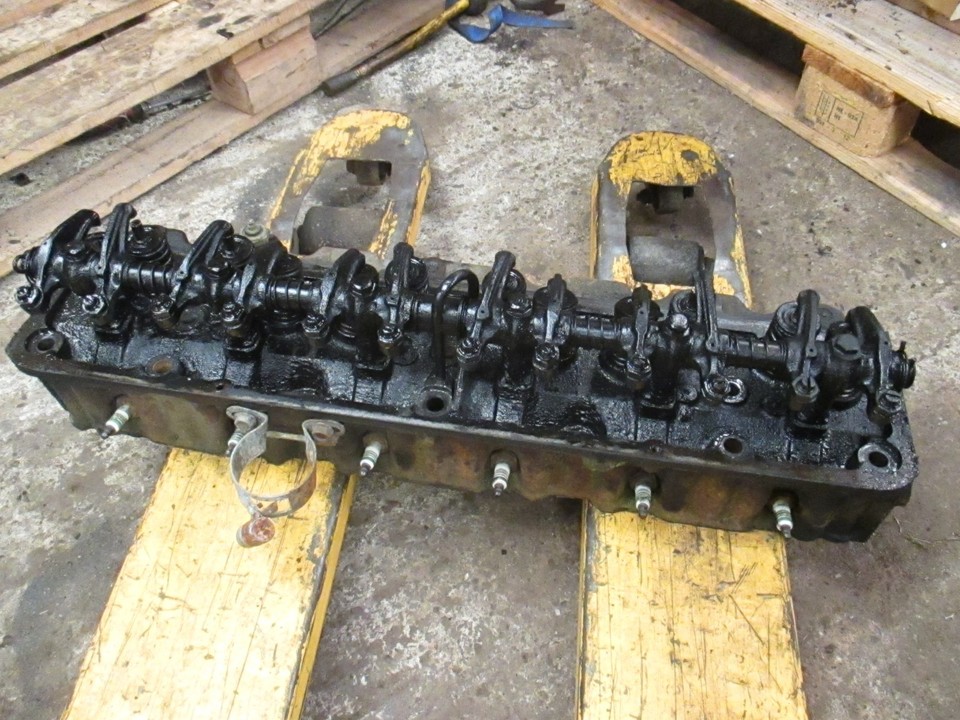 CHEVROLET 235 BLUE FLAME STRAIGHT SIX ENGINE CYLINDER HEAD | eBay UK