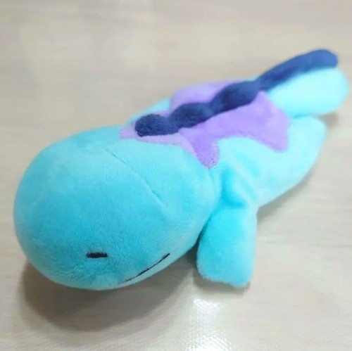 Pokemon Center Original Kuttari Quagsire Plush Sleeping Stuffed toy ...