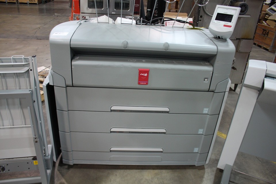 Oce PlotWave 750 Wide Format Plotter Printer Scanner TC4 FEEDER | eBay